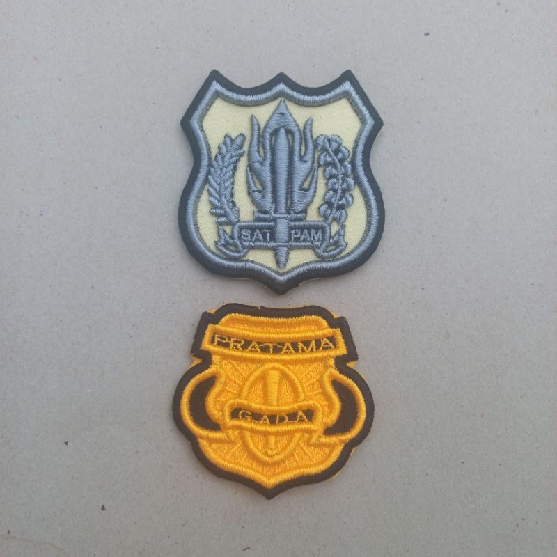 Jual LOGO GADA PRATAMA + KEWENANGAN CREM BORDIR TIMBUL | Shopee Indonesia