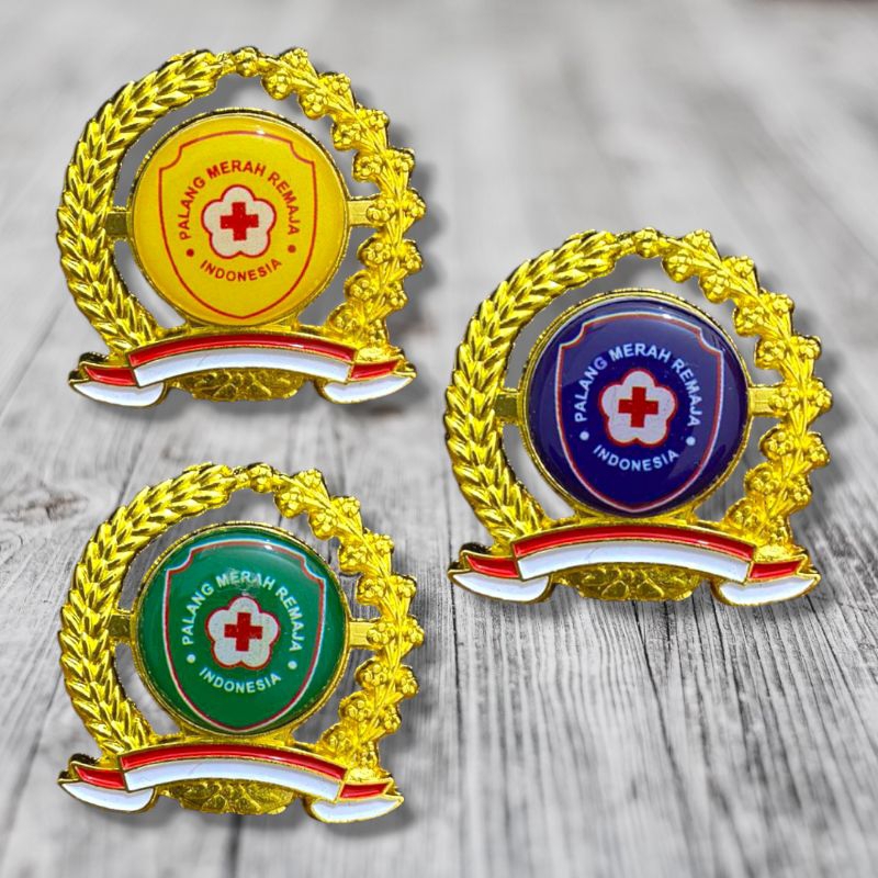 Jual pin padi kapas PMR indonesia - pin palang merah remaja indonesia ...