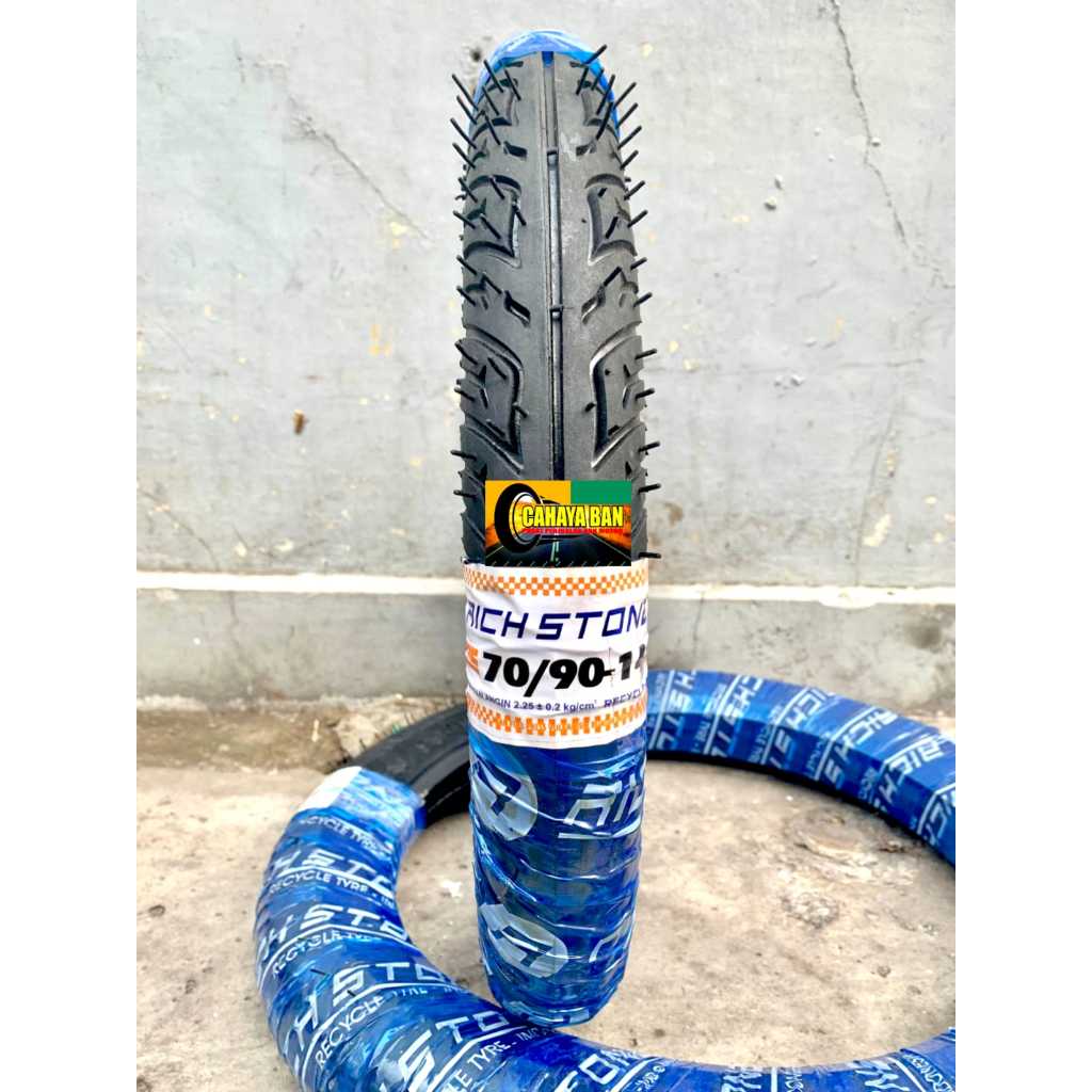 Jual BAN MOTOR MATIC 70/90-14 BAN MOTOR RICH STONE TUBE TYPE/BUKAN ...