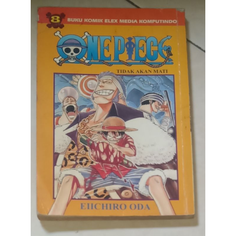 Jual komik one piece vol 8 original (versi lama) | Shopee Indonesia