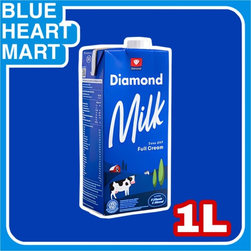Jual Diamond UHT Full Cream 1Liter | Shopee Indonesia