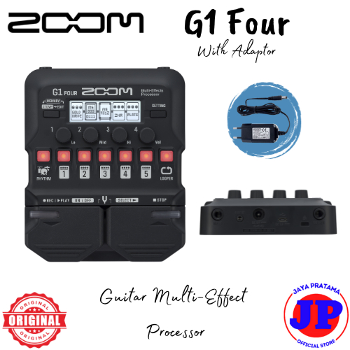Jual Zoom G1 Four Guitar Multi-Effect Processor Pedal Multi Efek Gitar ...