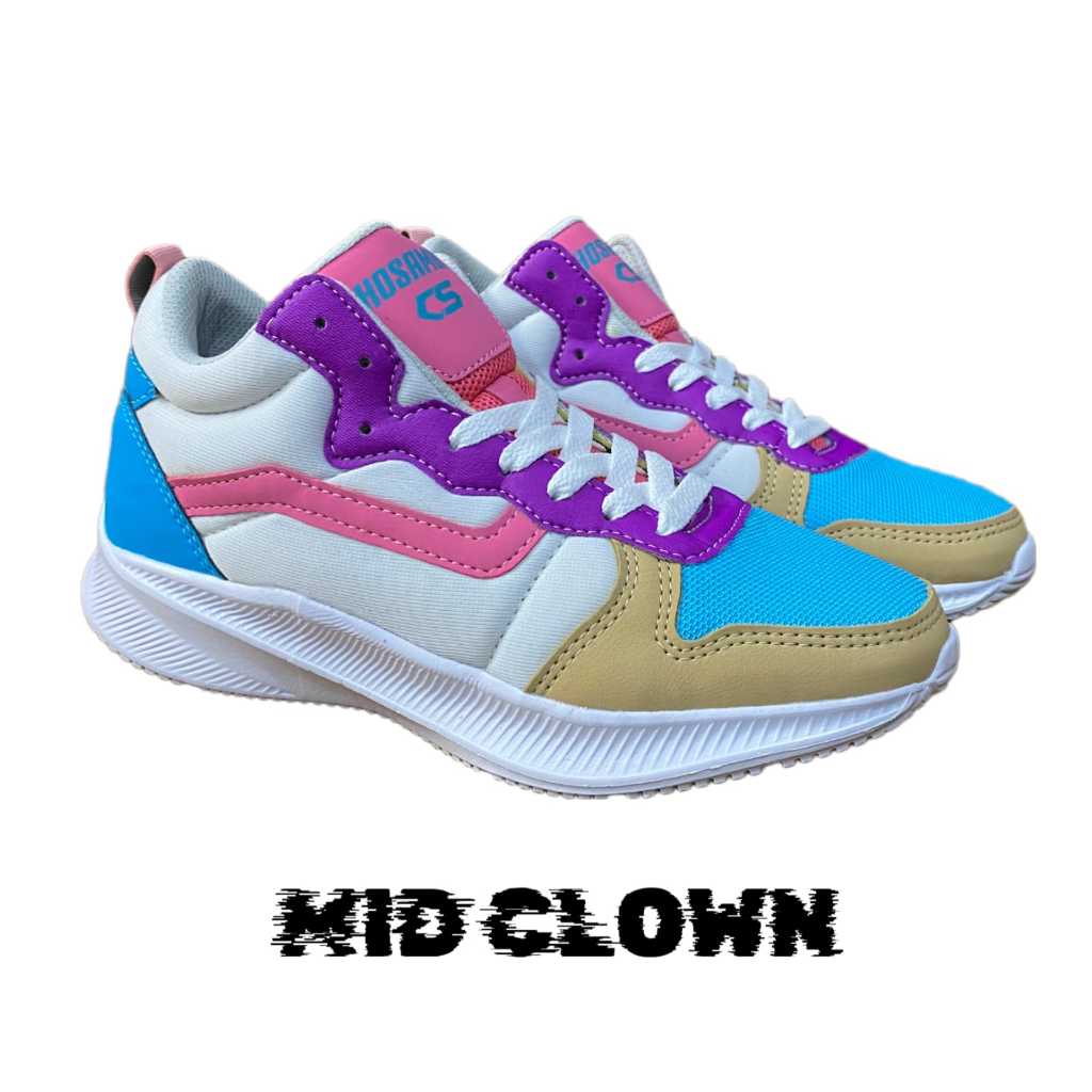 Jual CHOSAMON Mid Top Clown Badut - Sepatu Olahraga Senam Zumba ...