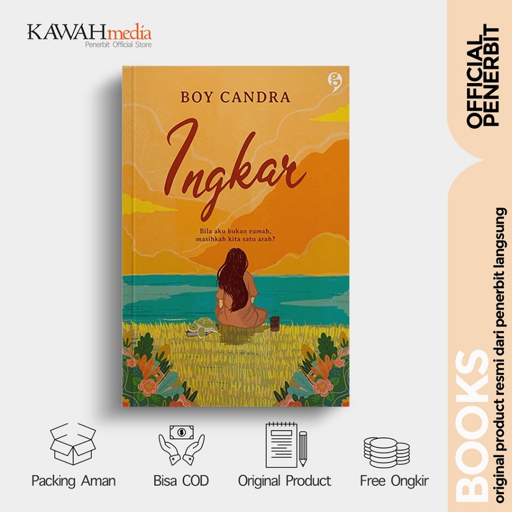 Jual Buku Novel Ingkar Boy Chandra Gagasmedia Kawahmedia | Shopee Indonesia