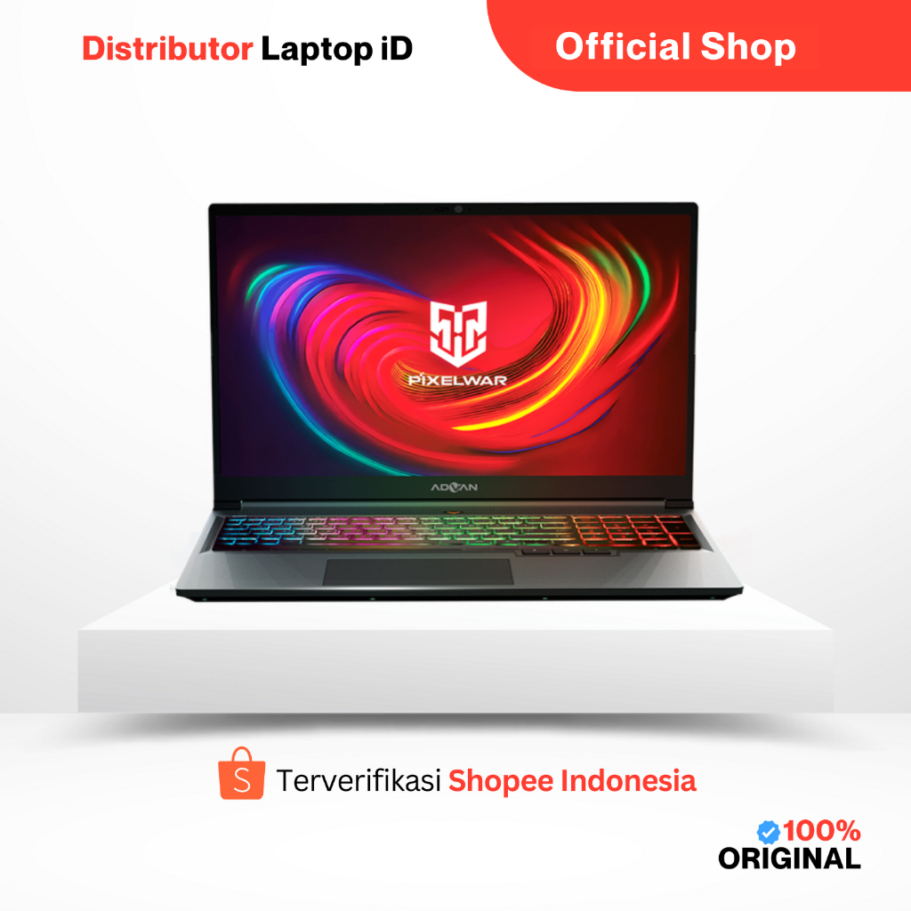 Jual ADVAN PIXELWAR LAPTOP GAMING PIXEL WAR / RYZEN 5 6600H Radeon RX ...