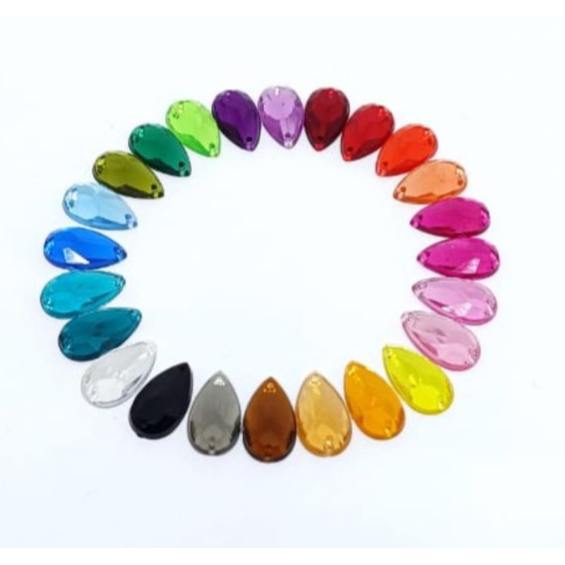 Jual PERMATA DIAMOND TEAR DROP UK 9×16,MANIK² BAJ7,KEBAYA ISI 144 PCS ...