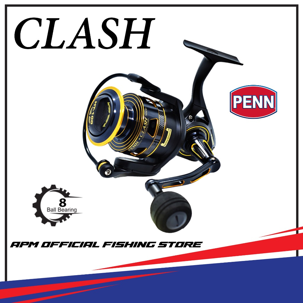 Jual REEL PANCING SPINNING PENN CLASH | Shopee Indonesia