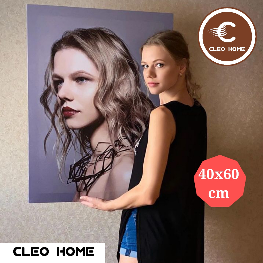 Jual CHD CETAK FOTO 40X60 20R PLUS BINGKAI KAYU MDF CLEO HOME DECOR ads ...