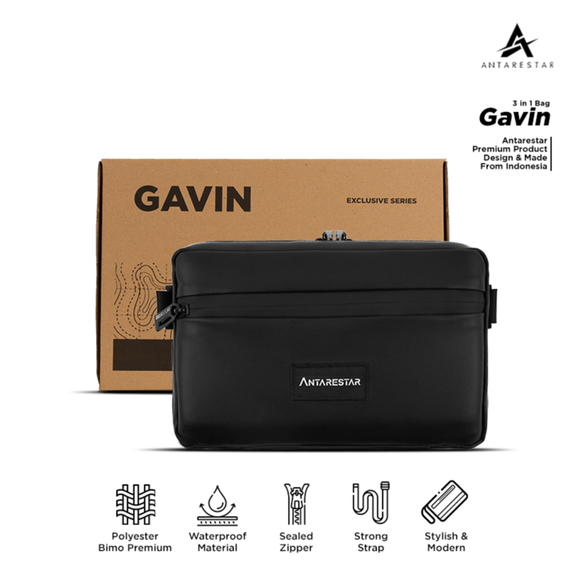 Jual ANTARESTAR Official - Tas Selempang Pria Wanita Gavin Series ...