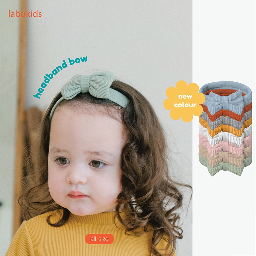 Jual Labu Kids - HEADBAND BOW Bando Pita Bayi Aksesoris Rambut Bandana ...