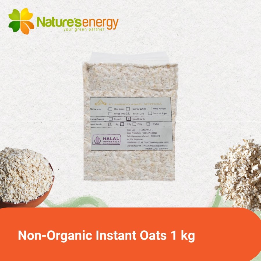 Jual Instan Rolled Oats 1kg | Shopee Indonesia