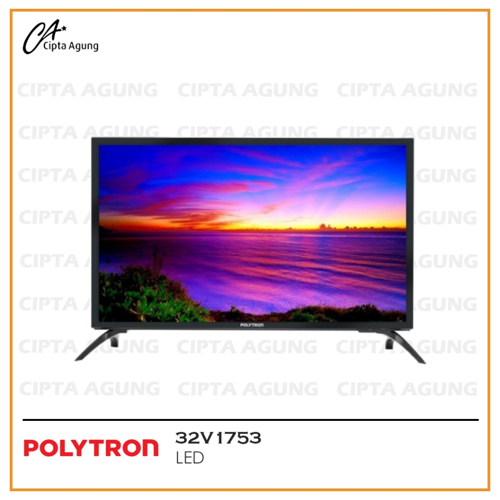 Jual POLYTRON LED TV 32 INCH HD READY PLD-32V1753 | Shopee Indonesia