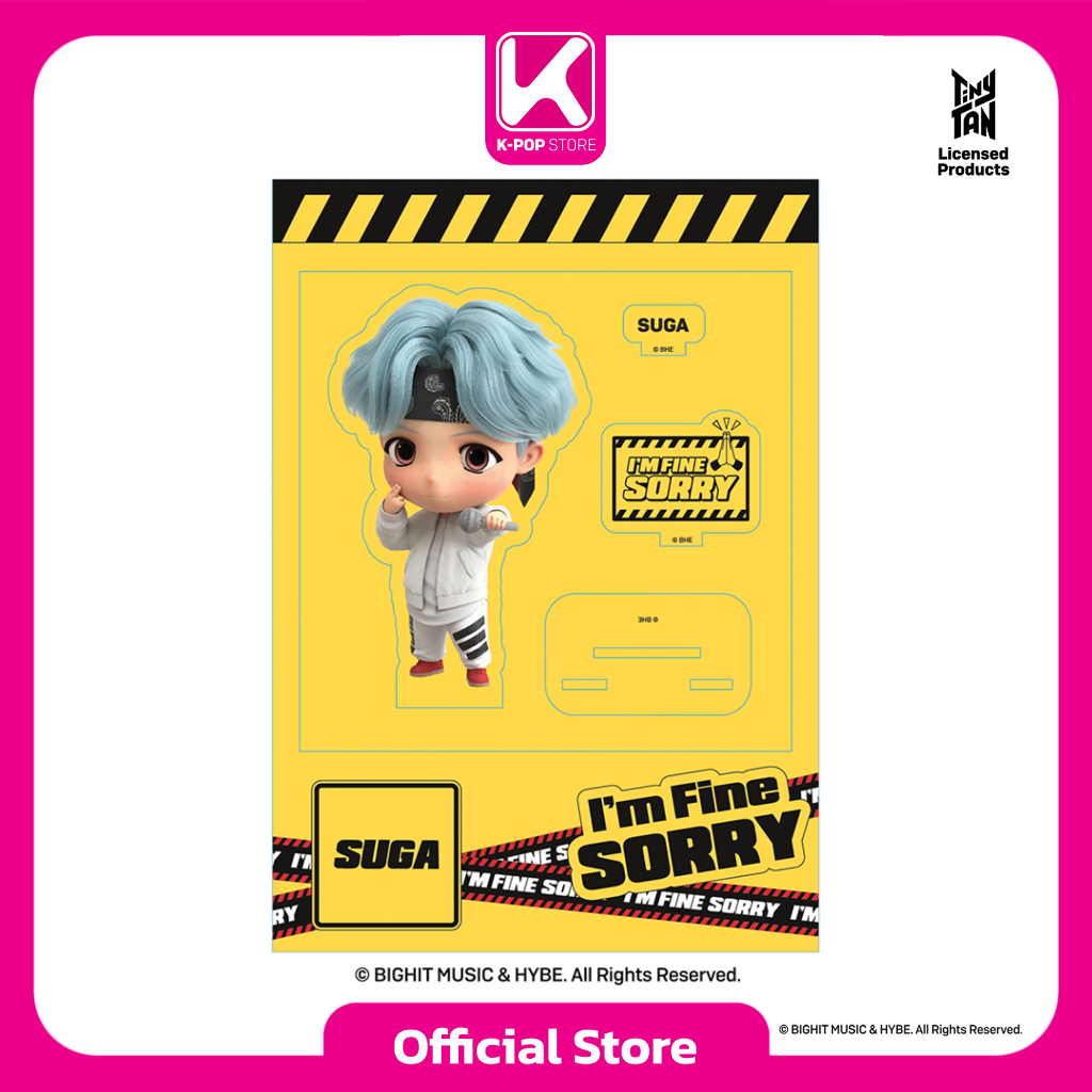 Jual BTS Standing Poster TinyTAN Air Purifying&Deodorizing (Mic Drop) SUGA | Shopee Indonesia