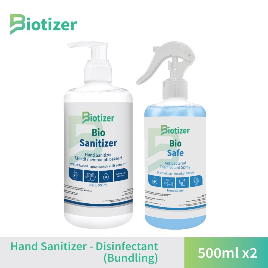 Jual PROMO Hygiene B -Bio Safe Disinfectant 500ml - Cairan Disinfektan ...
