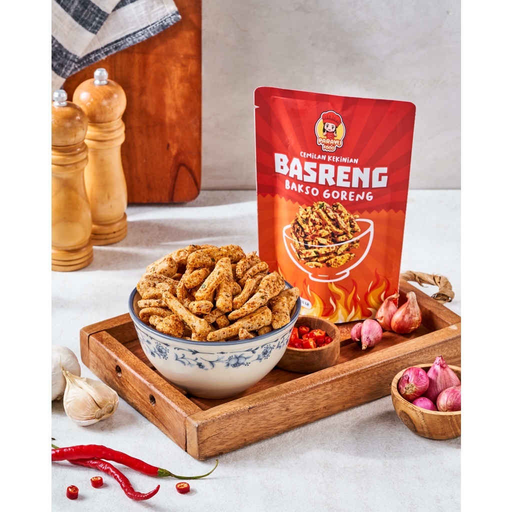 Jual Parayu Food - Basreng Bakso Goreng Variant Rasa Kemasan 50 Gram ...