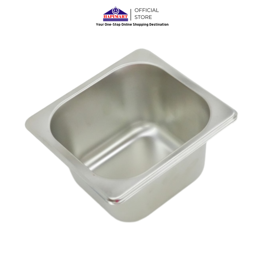 Jual Wadah Kotak Stainless Steel Tinggi 10 CM Basin Gastronom Food Pan ...