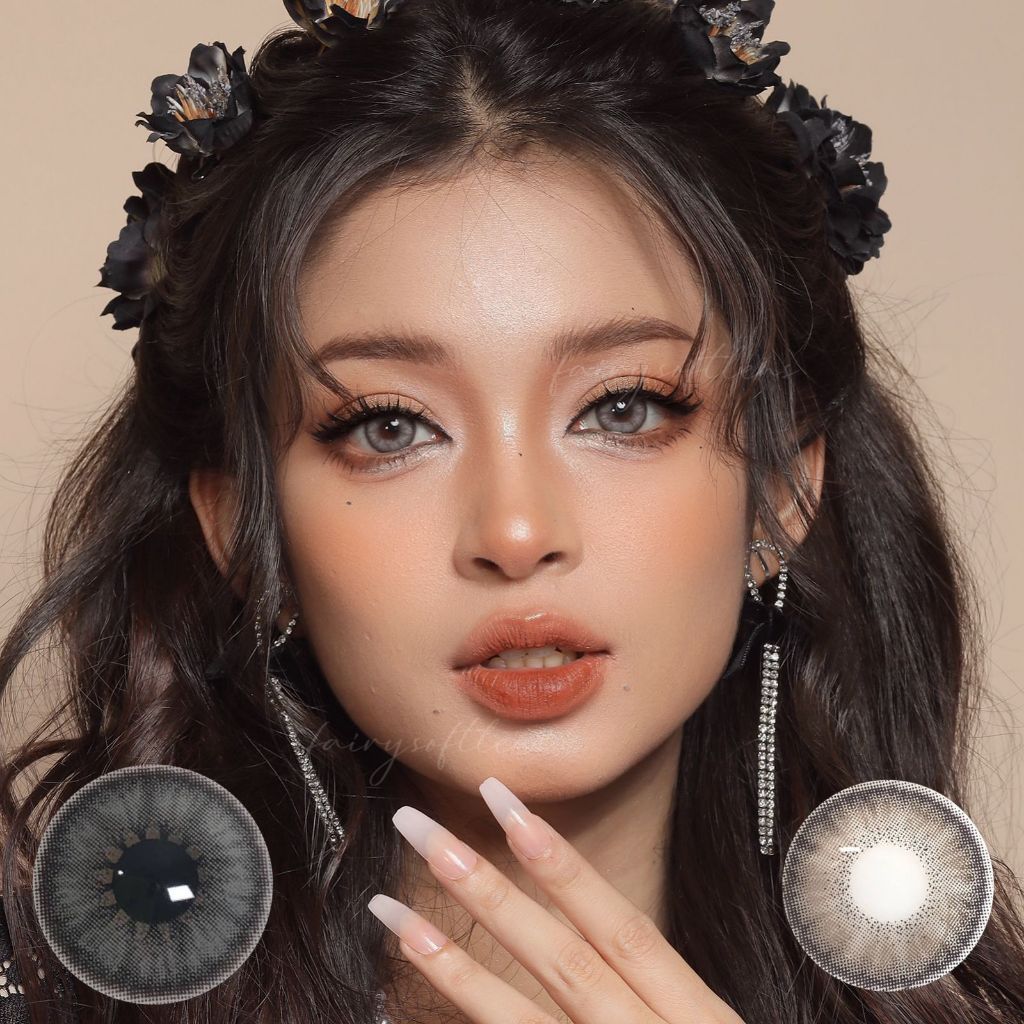 Jual Softlens LUX Carissa Grey (mini) / Kontak lensa | Shopee Indonesia