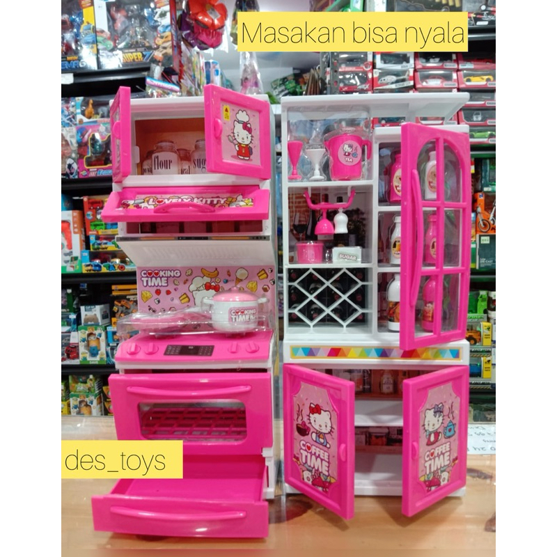 Jual NEW!! MAINAN ANAK MASAK MASAKAN HAPPY KITCHEN HAPPY COOKING ...