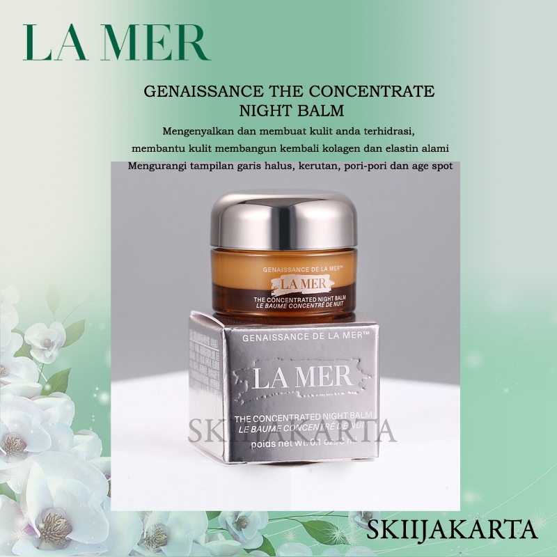 Jual La Mer Genaissance de 5ml / lamer The Concentrated Night Balm 3ml | Shopee Indonesia