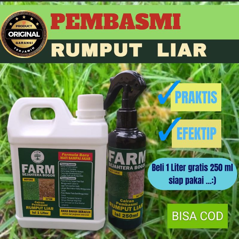 Jual CAIRAN PEMBASMI RUMPUT LIAR , HERBISIDA,HAMA,GULMA,ILALANG, UKURAN ...