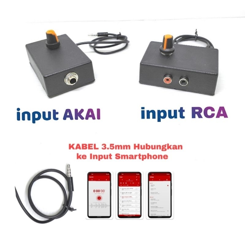 Jual Alat Rekam langsung dari mixer ke Hp Android hasil jernih tanpa ...