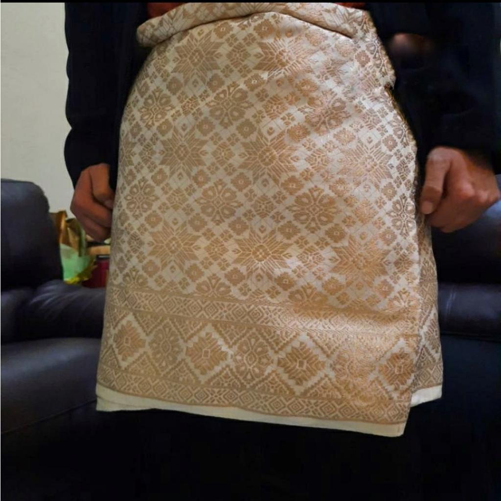 Jual kain songket cwok khas melayu / songket adat koto tinggi / songket ...