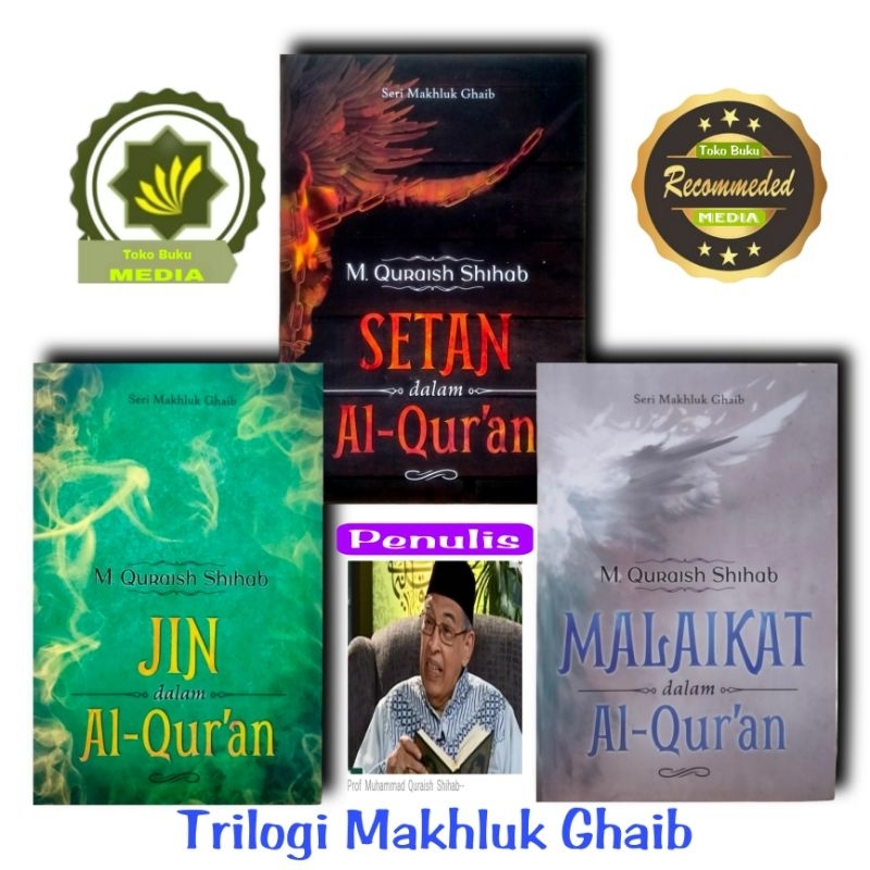 Jual Buku TRILOGI MAKHLUK GHAIB JIN SETAN & MALAIKAT-MALAIKAT Jenis ...