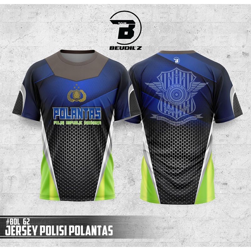 Jual Jersey/kaos Polantas Polri original/jersey olahraga/jersey ...