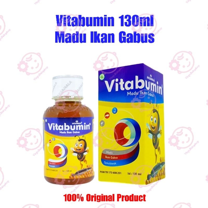 Jual Vitabumin Madu Albumin Ikan Gabus 130ml | Shopee Indonesia