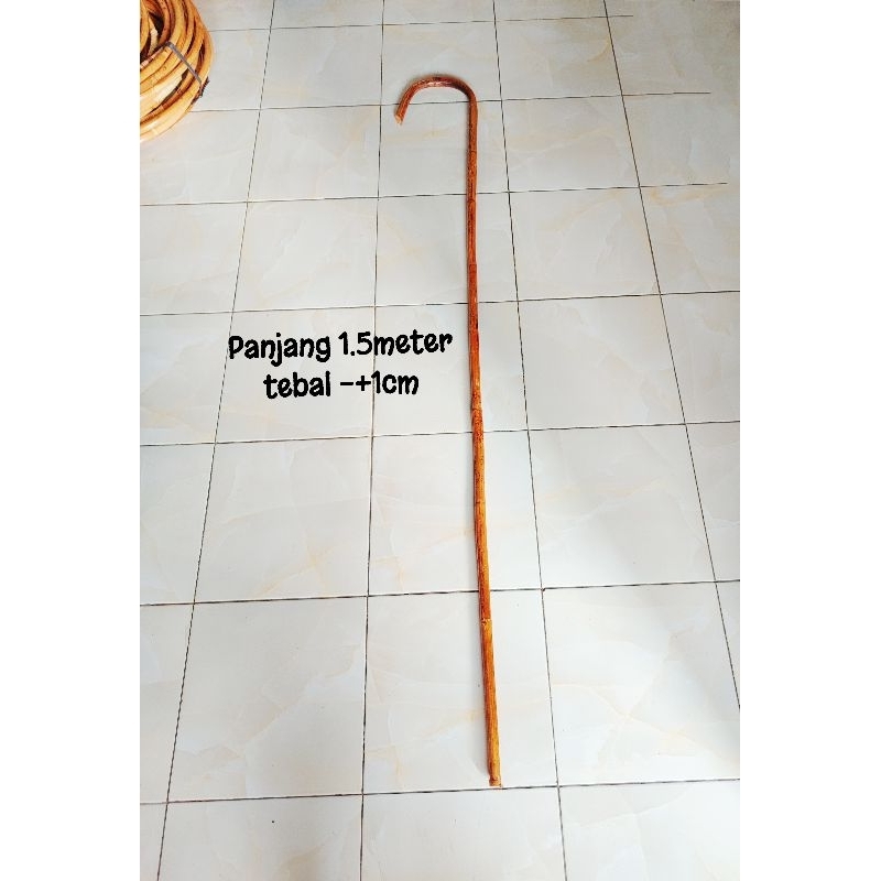 Jual tongkat penari tongkat rotan tongkat pentas 1.5meter | Shopee ...