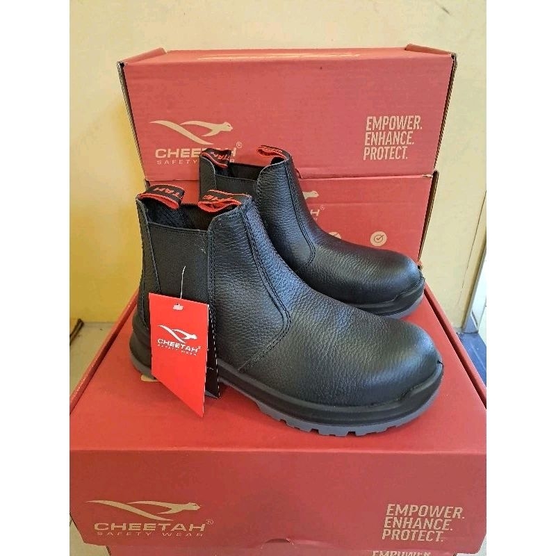 Jual Sepatu Safety Cheetah 7110/ Sepatu Safety Proyel/Sepatu safety ...