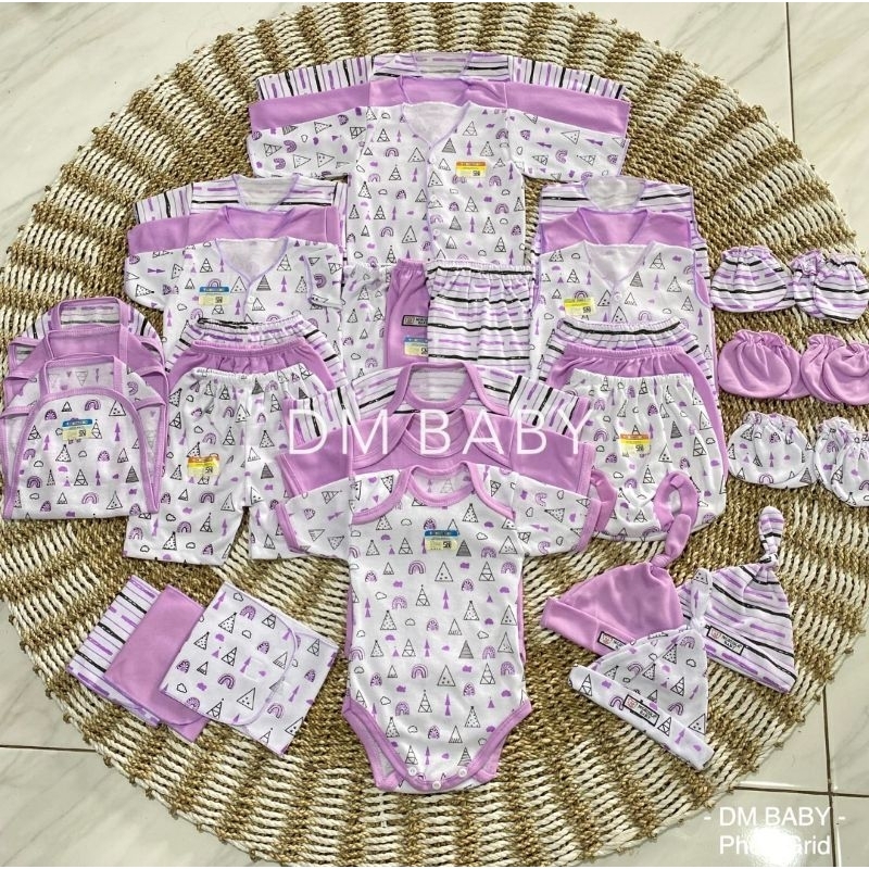 Jual Paket 36 PCS Paket Brojol Paket Lahiran Lengkap Baju Bayi New Born ...