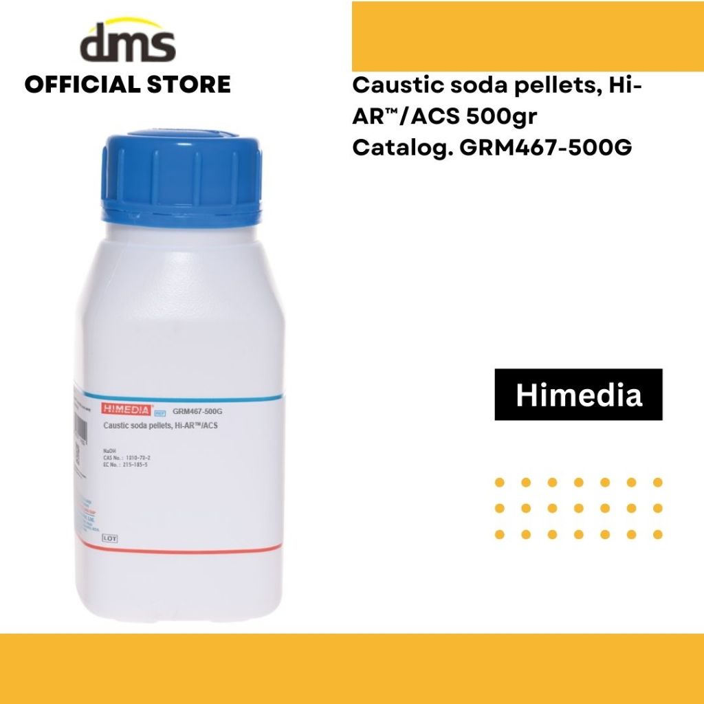 Jual Caustic soda pellets 500gr Himedia | Shopee Indonesia