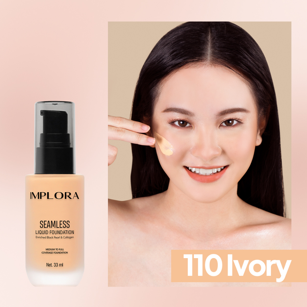 Jual Implora Seamless Liquid Foundation | Shopee Indonesia