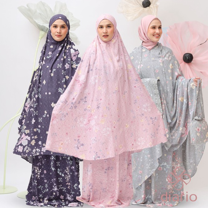 Jual R33ady Diario x Dwihanda - Mukena Rekah Prayer Set 2in1 Sejadah ...