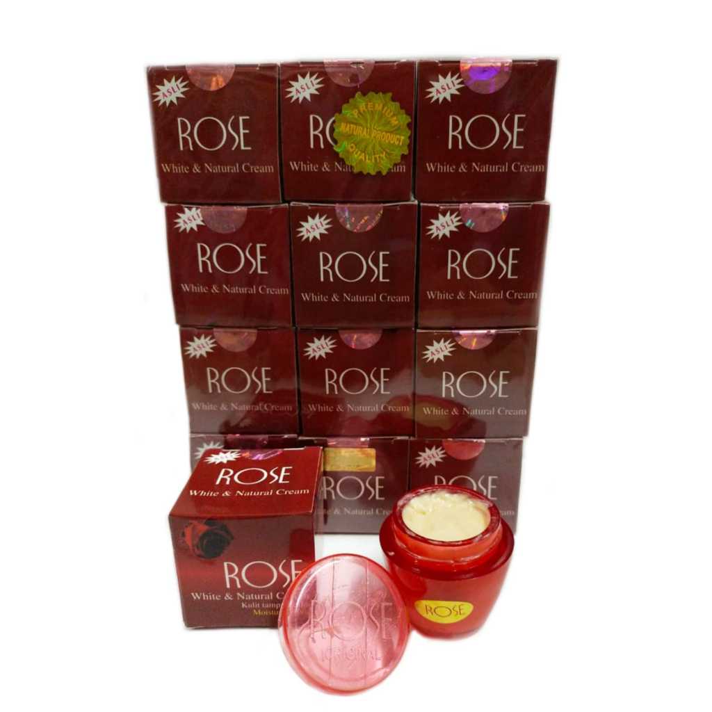 Jual ( PER 6 PCS ) CREAM ROSE ORIGINAL / CREAM ROSE WHITENING SIANG ...