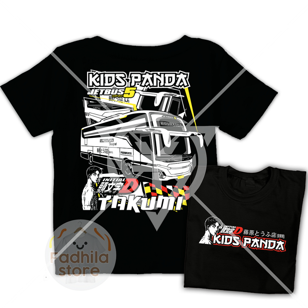 Jual NEW KAOS BIS KIDS PANDA TAKUMI STYTLE JETBUS 5 KAOS BISMANIA ANAK ...