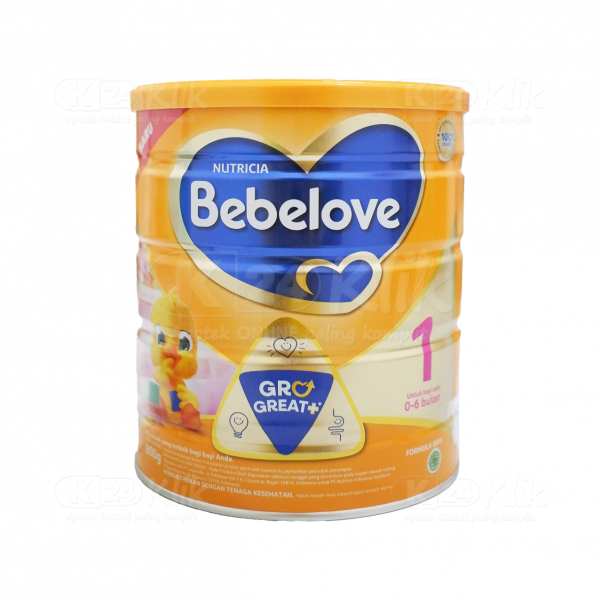 Jual BEBELOVE Susu Formula Tin 800g vanilla | Shopee Indonesia