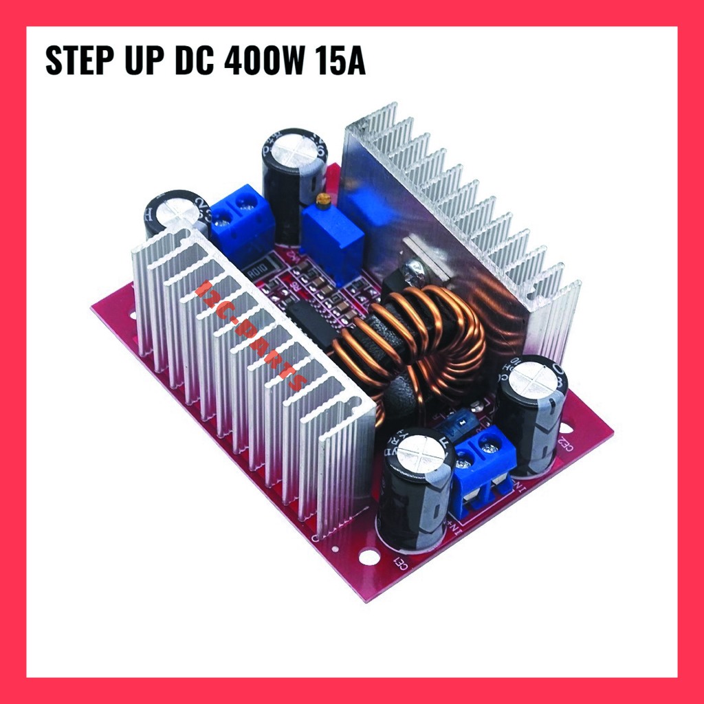 Jual Step Up 15A 400w DC to DC Boost Converter Module Power Supply Driver | Shopee Indonesia