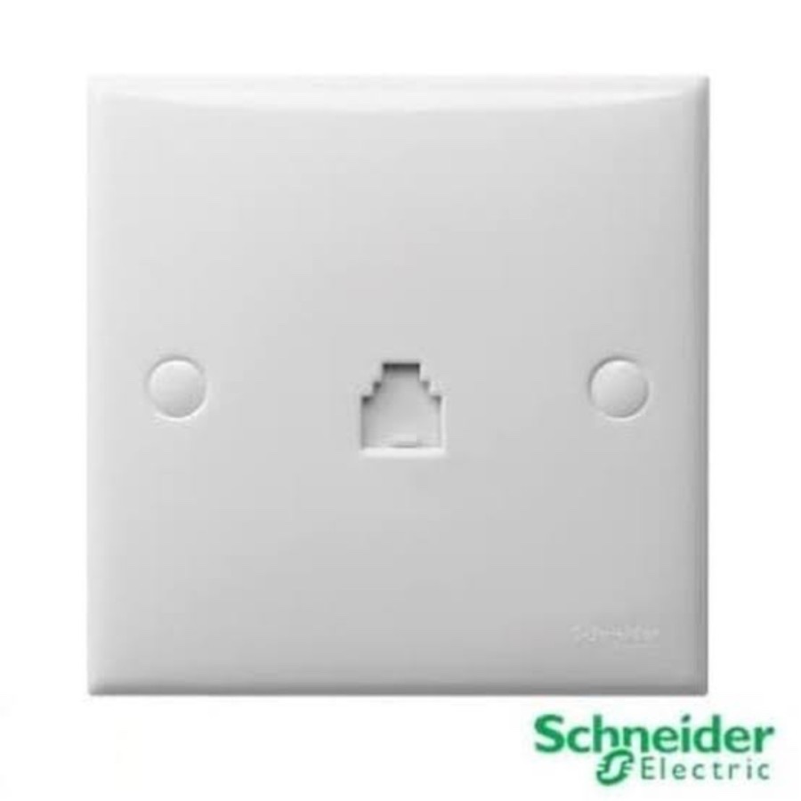 Jual Stop Telpon Clipsal Classic Schneider Putih | Shopee Indonesia