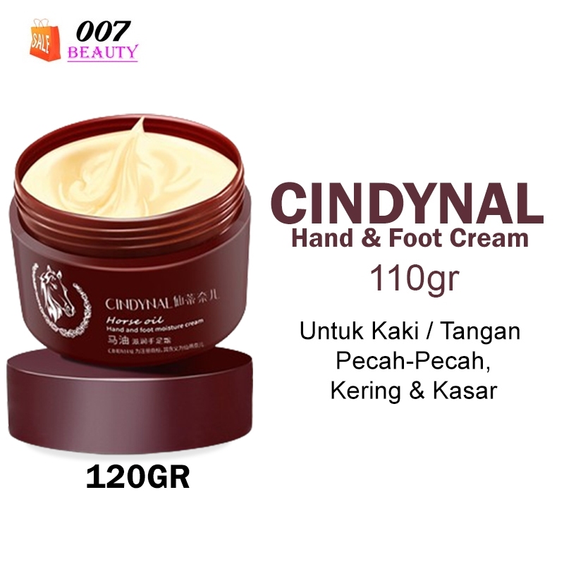 Jual 120g CINDYNAL Hand and Foot Cream Horse Oil Cream Obat Salep Kaki ...