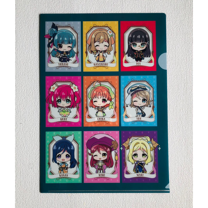 Jual hatsune miku dan bandai namco clear file holder map A4 original ...