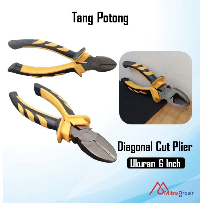 Jual Tang Potong 6 inch / Diagonal Cutting Pliers 6" Tang Potong Kabel ...