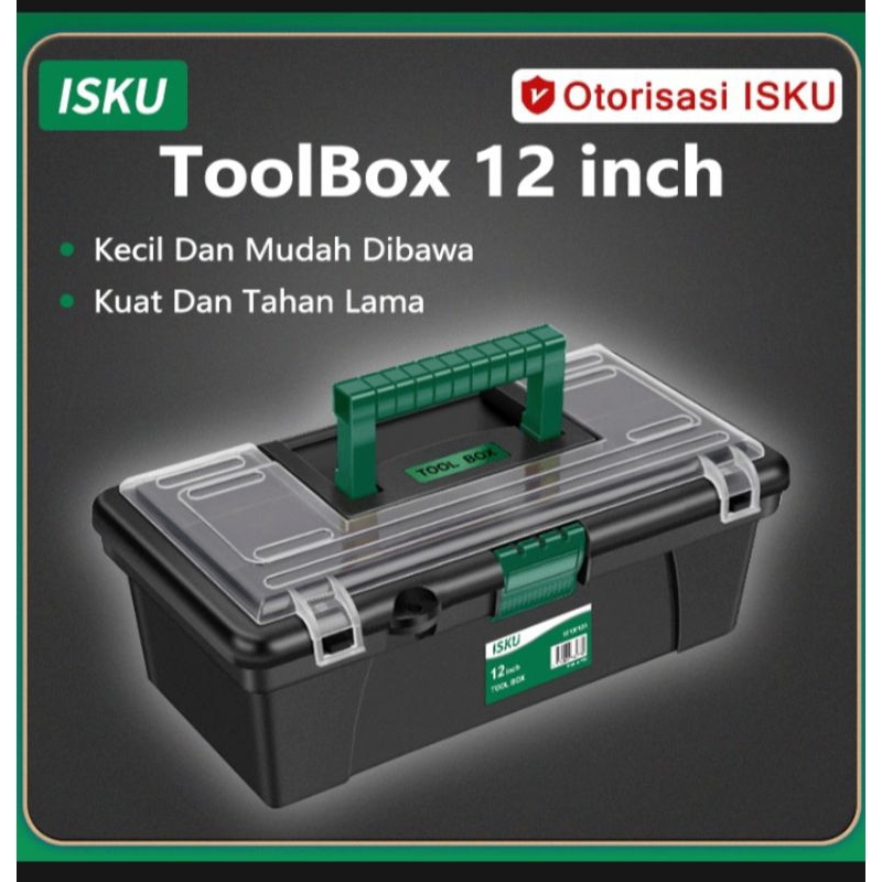 Jual Isku Tool Box 12inch Mini Toolbox Kotak Perkakas | Shopee Indonesia