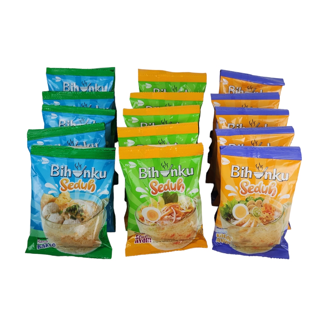 Jual Bihunku seduh renceng [10 sachet x 24gr] | Shopee Indonesia