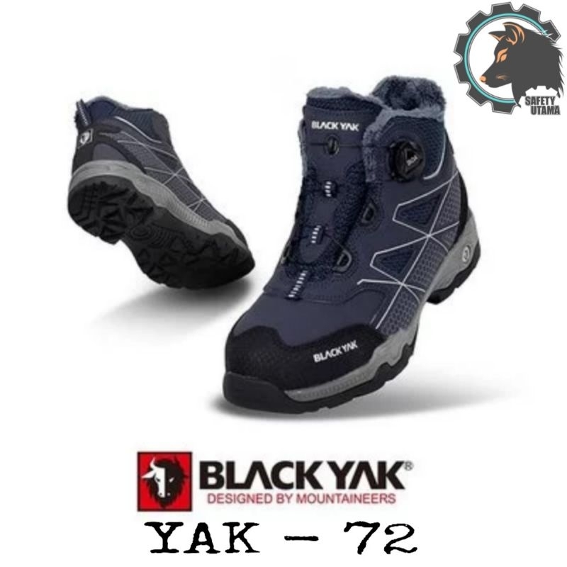 Jual LIMITED EDITION - Sepatu Safety shoes Black yak Boa Fastrack ...