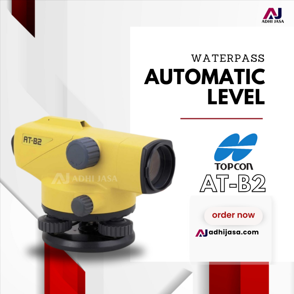 Jual Waterpass Automatic Level Topcon AT-B4A Baru Bergaransi Resmi | Shopee Indonesia