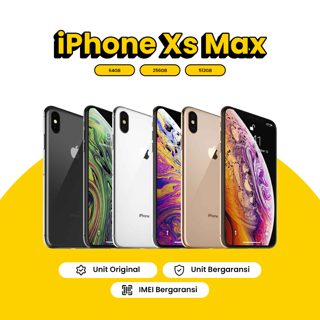 Jual 【SECOND】Apple iPhone XS Max Original Second / Bekas Bea Cukai ...