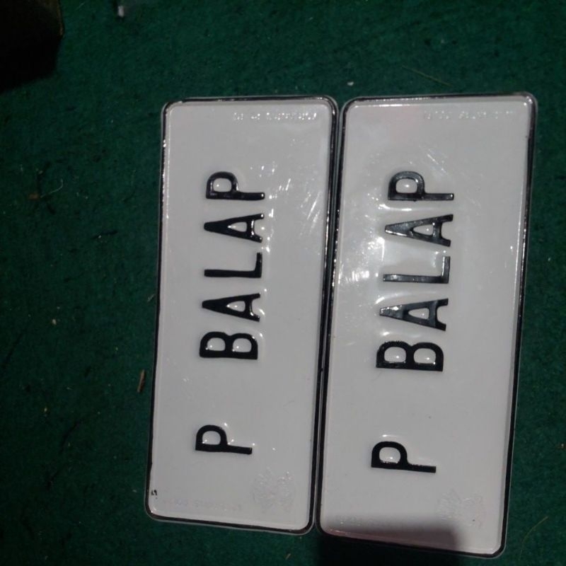 Jual plat motor nama ukuran standar samsat 27,5 x 11,5 Hasil sesuai ...