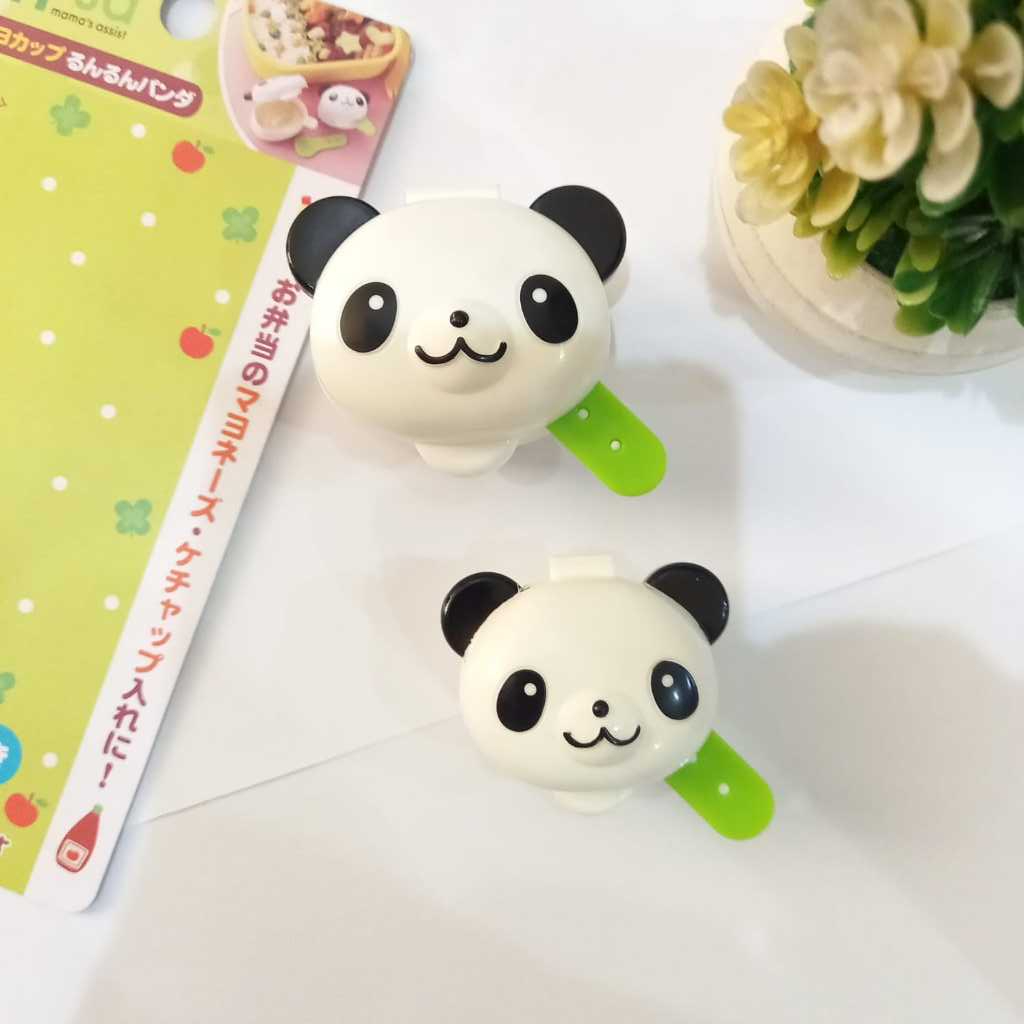 Jual Tempat Saus 2pc Wadah Sambel Tempat Saos Panda Sauce Container ...